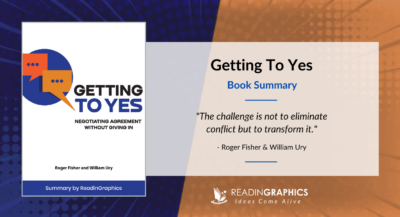 Book Summary - Getting To Yes (Roger Fisher & William Ury)