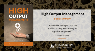 Book Summary - High Output Management (Andrew Grove)