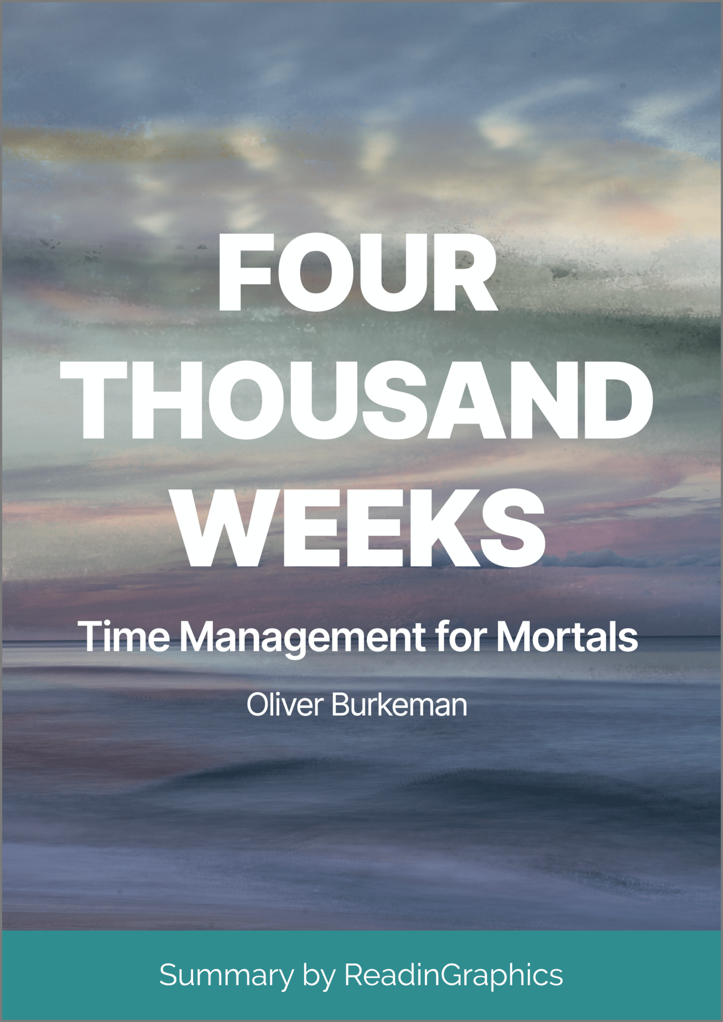 Download Four Thousand Weeks summary