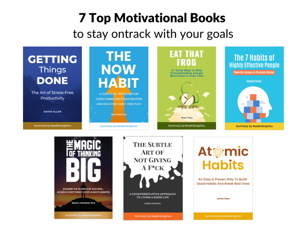 The Best Motivational Books to Help you Achieve your Goals